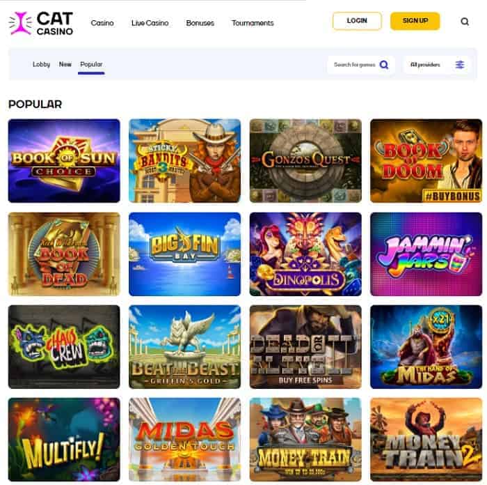 CatCasino Review 150 free spins and €1900 welcome bonus