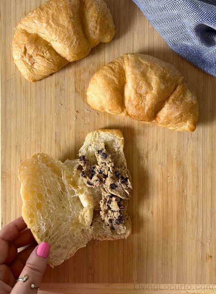Chocolate Chip Croissant Cookie - Living Locurto