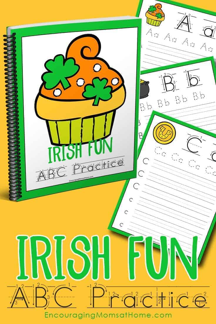 Free Printable Alphabet Activities for Preschoolers on St Patricks Day