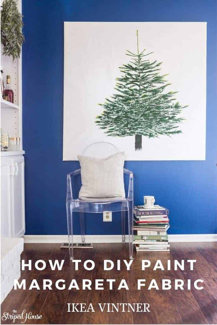 IKEA VINTER CHRISTMAS FABRIC DIY