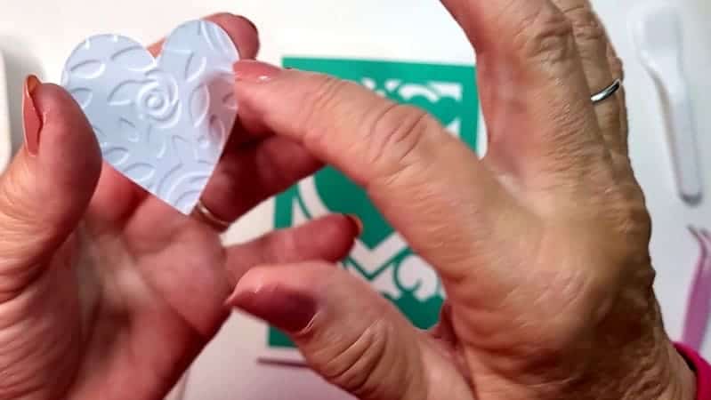 Valentine Heart Card - Scan N Cut - Create With Sue