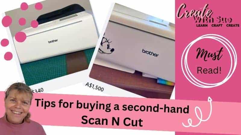 How to Cut Fabric with your Scan N Cut - Create With Sue