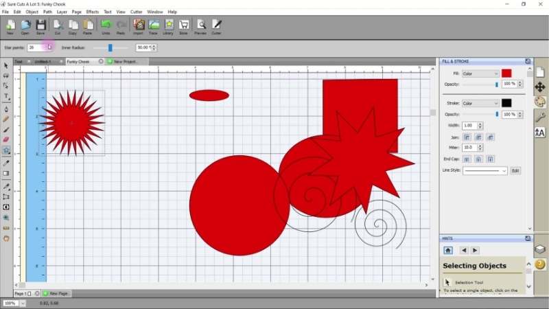 How to Create and Adjust Shapes in Sure Cuts A Lot 5 (SCAL5) - Create ...