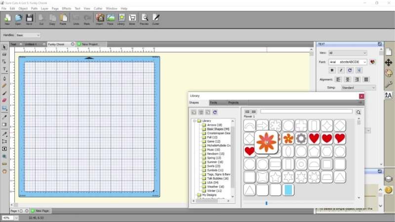 How to Create and Adjust Shapes in Sure Cuts A Lot 5 (SCAL5) - Create ...