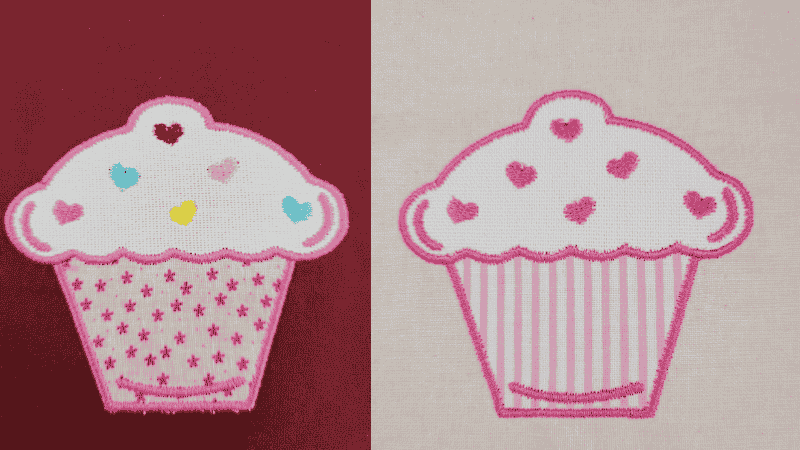 Cupcake Applique with your ScanNCut - Applique Series - Create With Sue