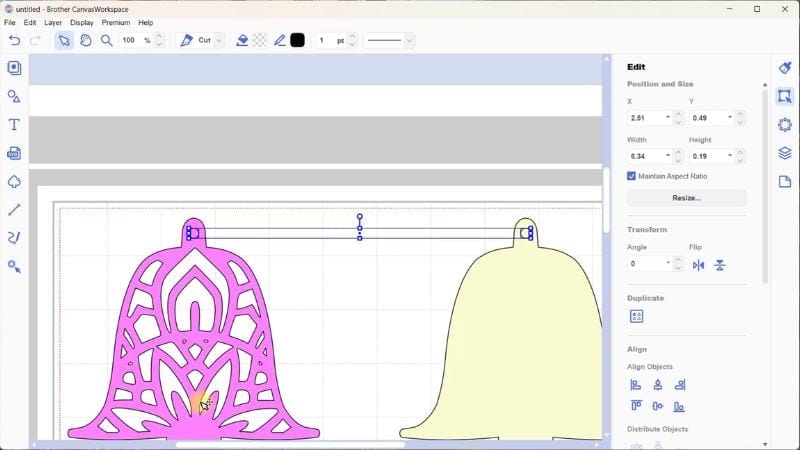Mandala Bell Tag Tutorial with Scan N Cut - Weddings - Christmas ...