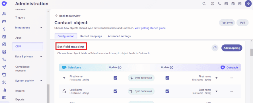 How to Implement Outreach Integration with Salesforce