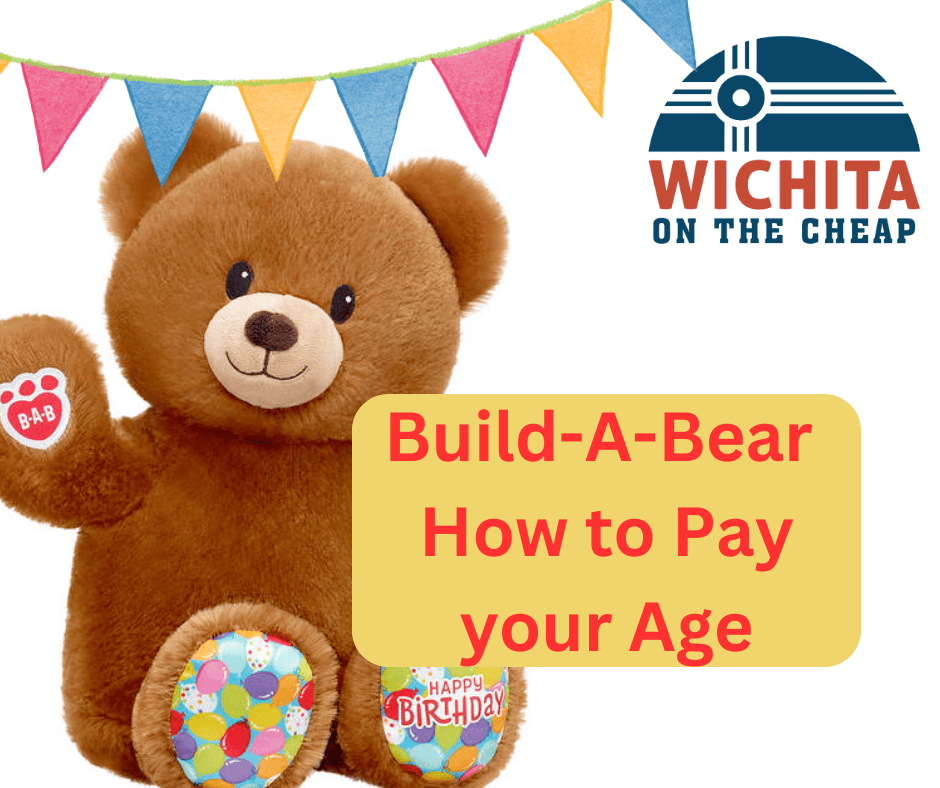 Build-a-Bear Pay Your Age Deal
