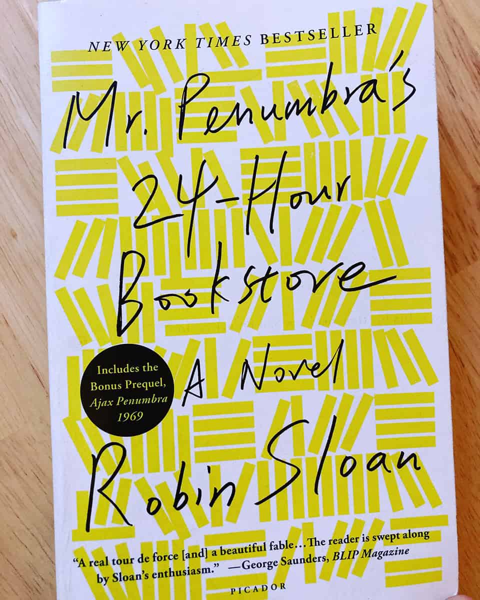 Buchtipp: Mr. Penumbra’s 24 hour bookstore