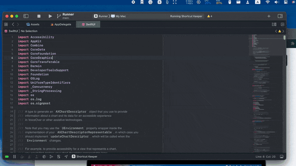 Adding a Menu Bar extra to my Flutter macOS app - Blog | Minas Giannekas