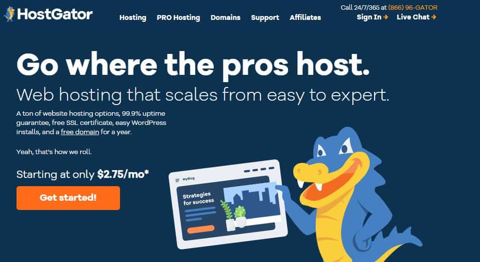 Hostgator主机：虚拟主机界的闪亮之星丨主机评测 2025 - VPS主机优选 丨优选吧