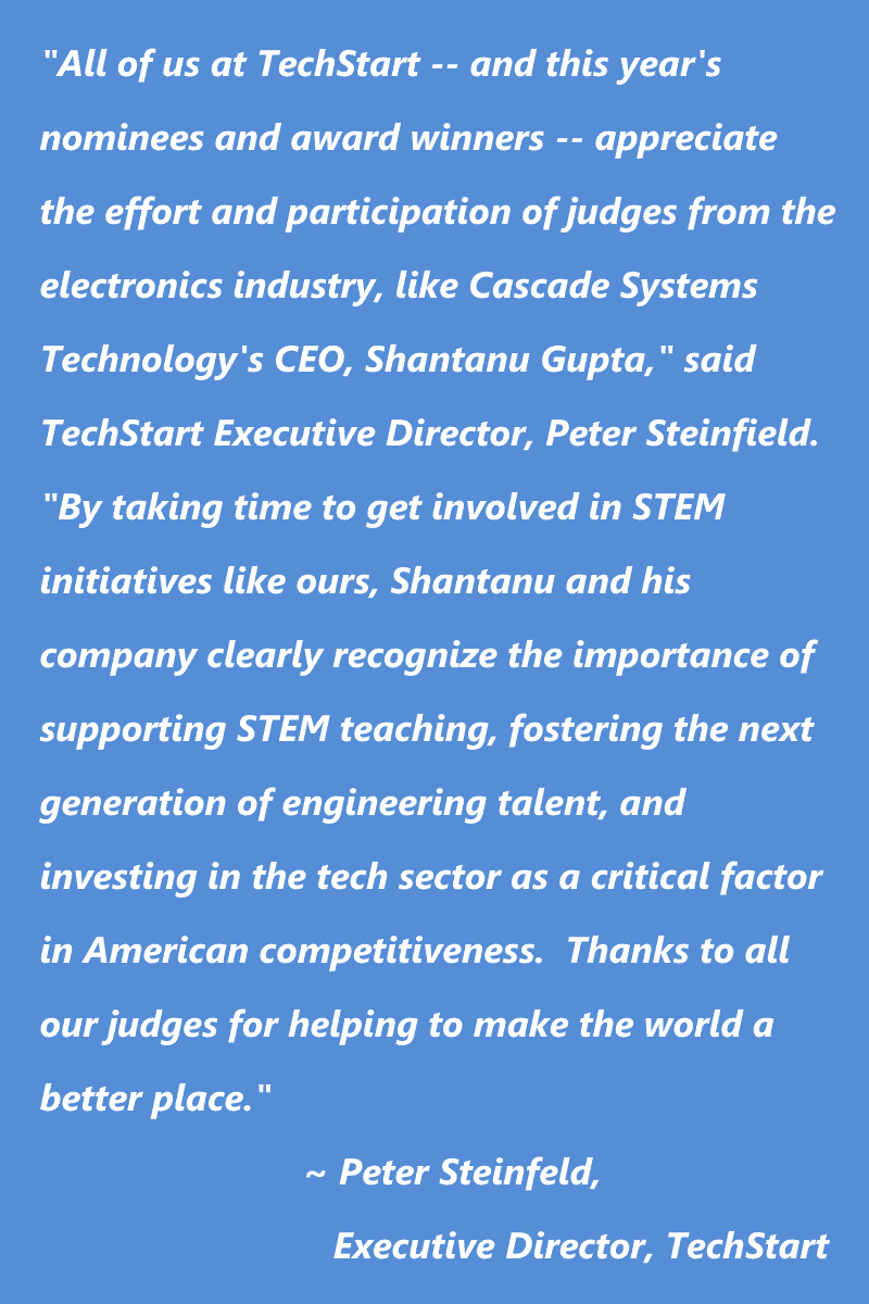 Peter Steinfeld call-out quote | Cascade Systems Technology