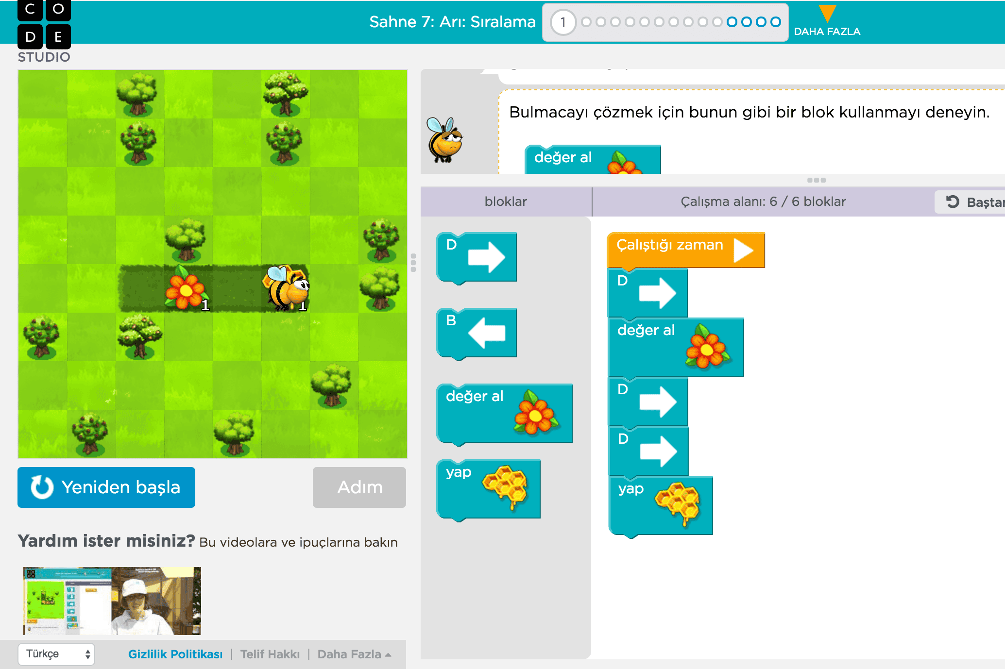 Blok Tabanlı Kodlama | ROBOKODLAMA