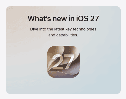 New iOS27 features at WWDC - Tech on the Go