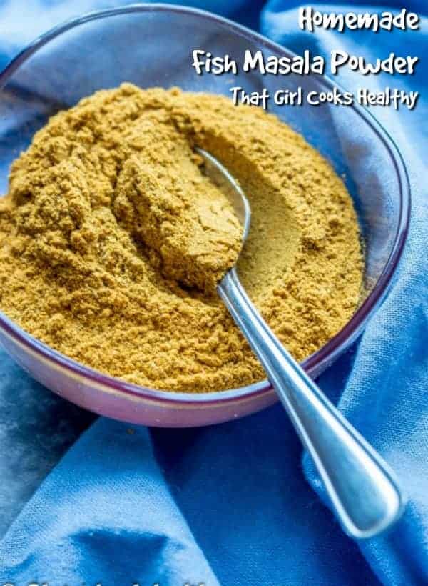 Homemade Fish Masala Powder - That Girl Cooks Healthy