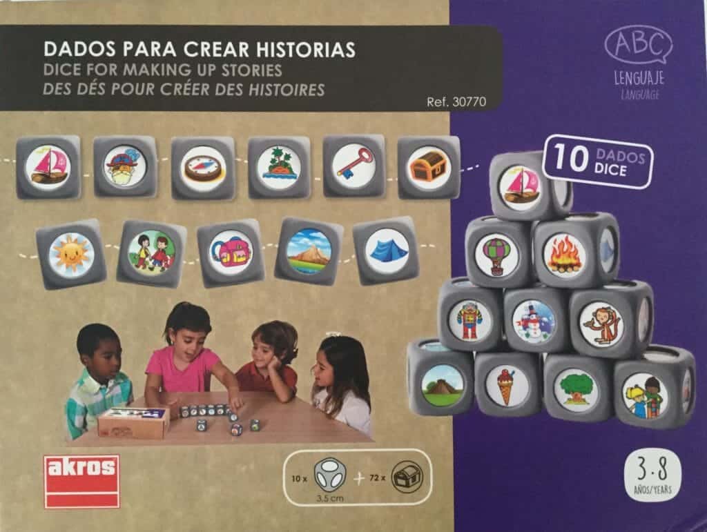 Dados para crear historias – Mamá Psicóloga Infantil