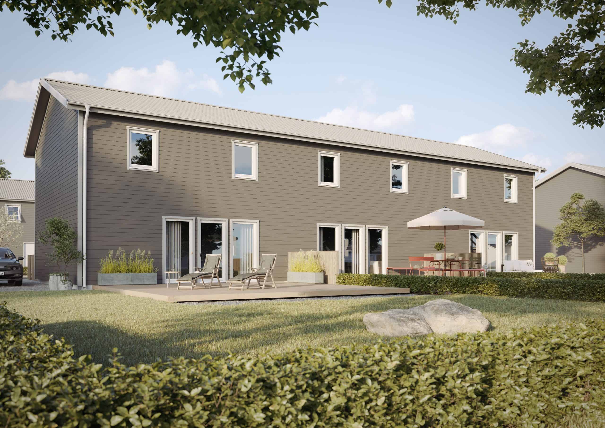 Radhus 2-plan – Maximal boyta för din byggyta – Mellby Home