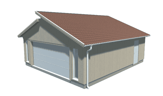 Dubbelgarage – precis som du vill ha det – Mellby Home