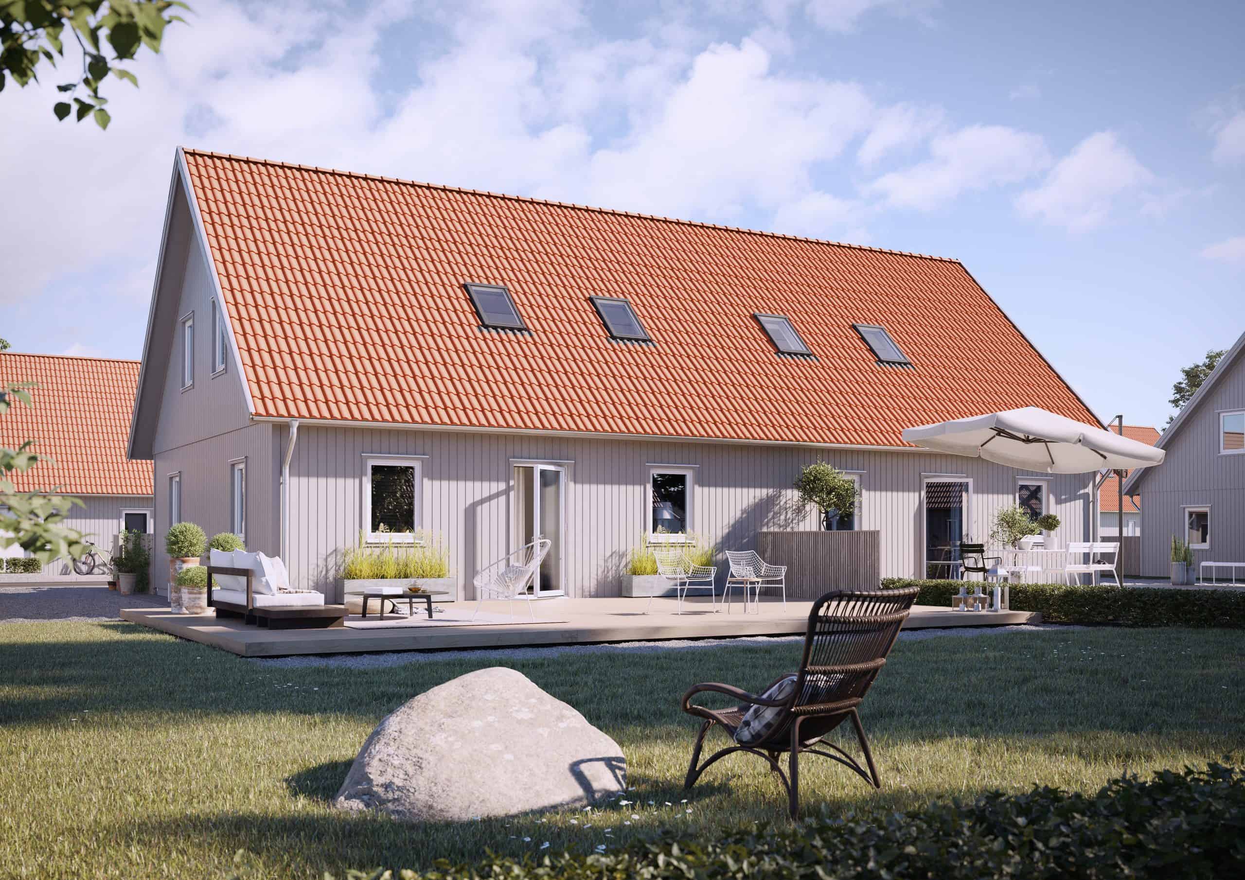 Parhus 1,5-plan 16698 – Mellby Home