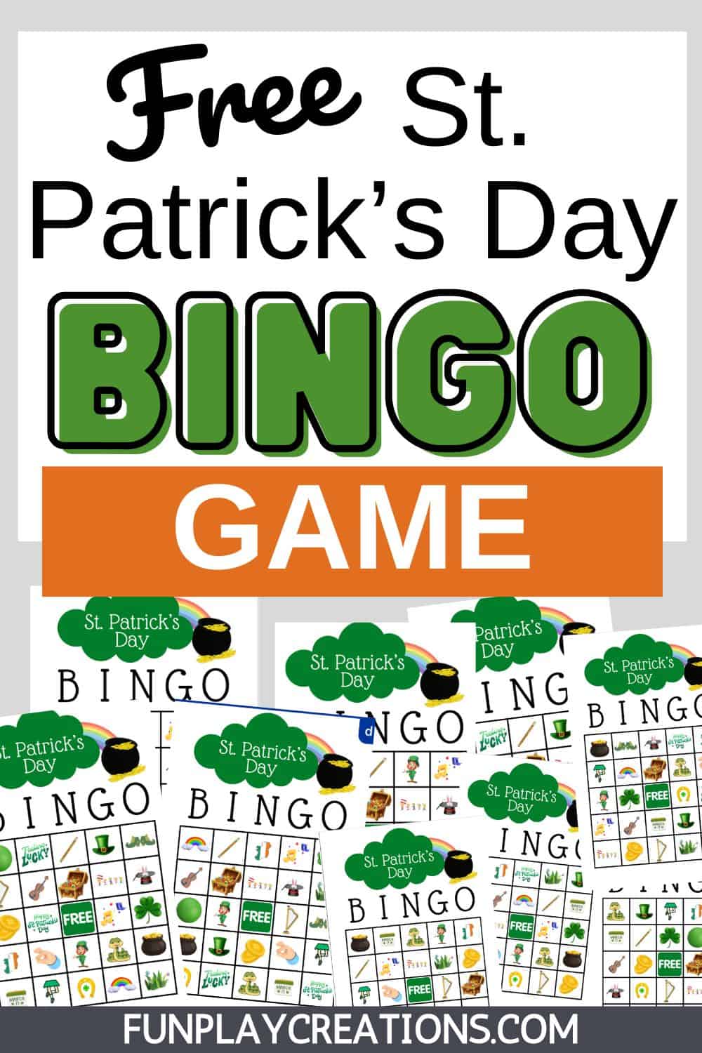 Free Printable St. Patrick's Day Bingo Game