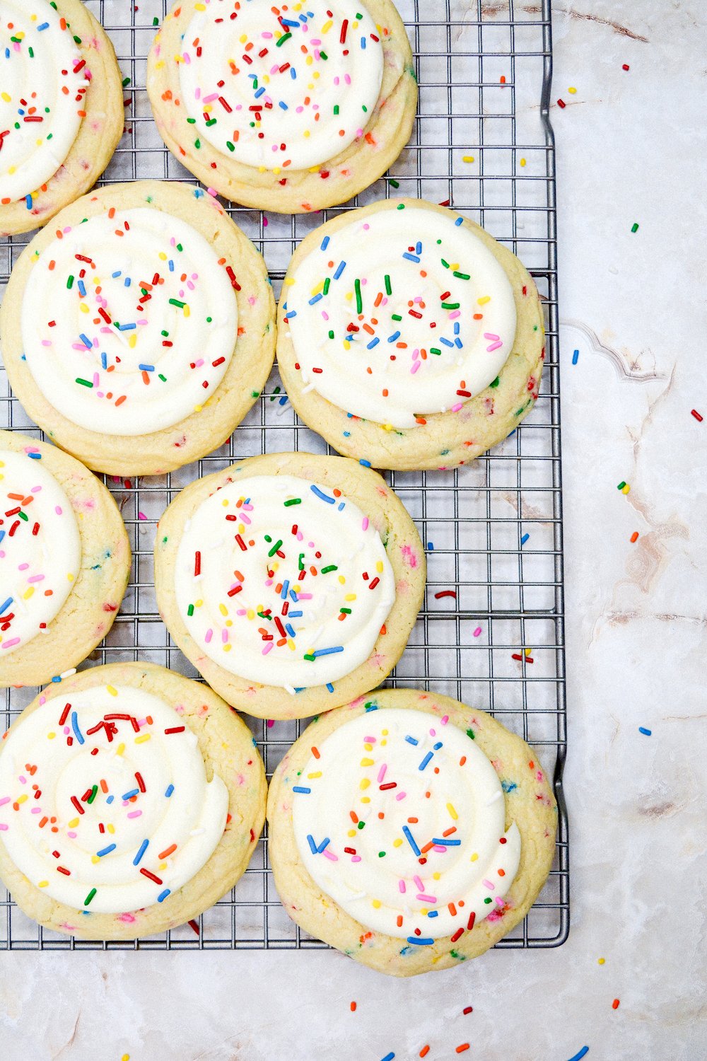 Birthday Cake Cookies (Copycat Recipe) - Saving You Dinero