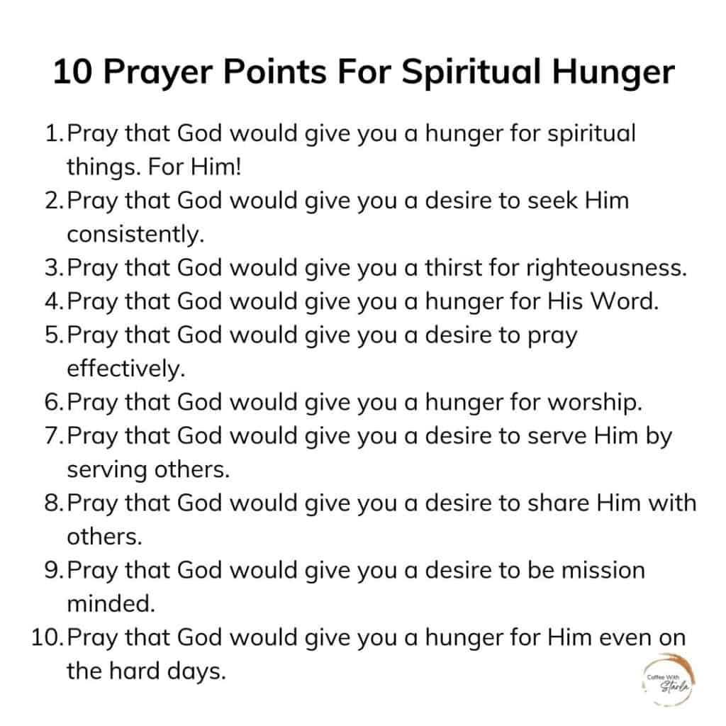 5 Ways To Stir Up Spiritual Hunger - Coffee With Starla