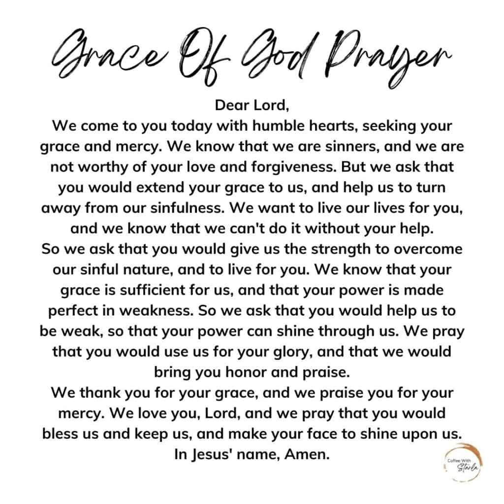 Powerful Details On Growing In Grace - Coffee With Starla