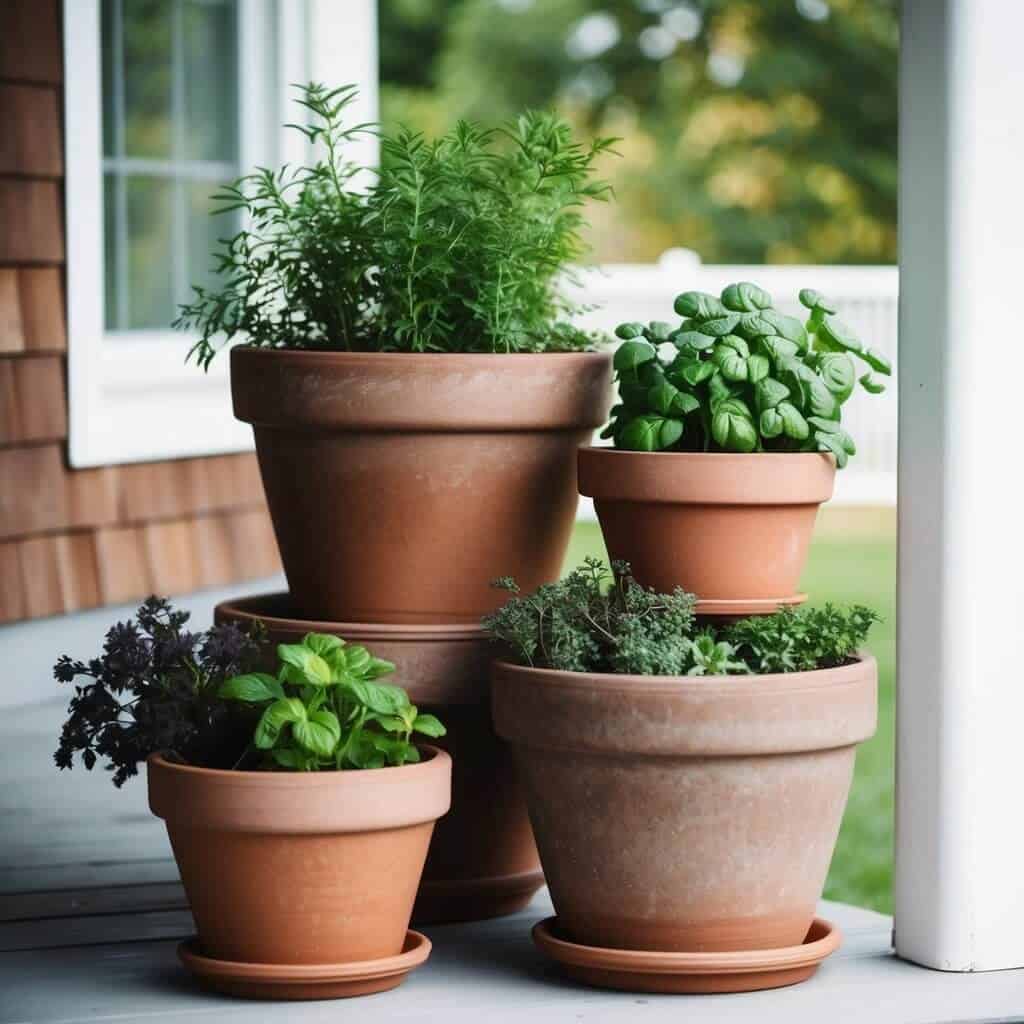 Front Porch Flower Pot Ideas for Shade and Sun - Home In The Pastures
