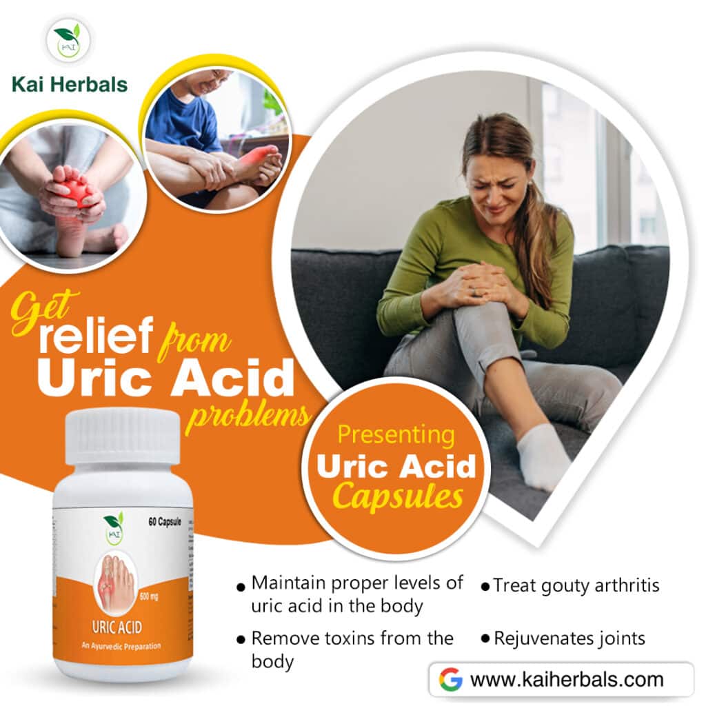 URIC ACID TABLETS - Kai Herbals