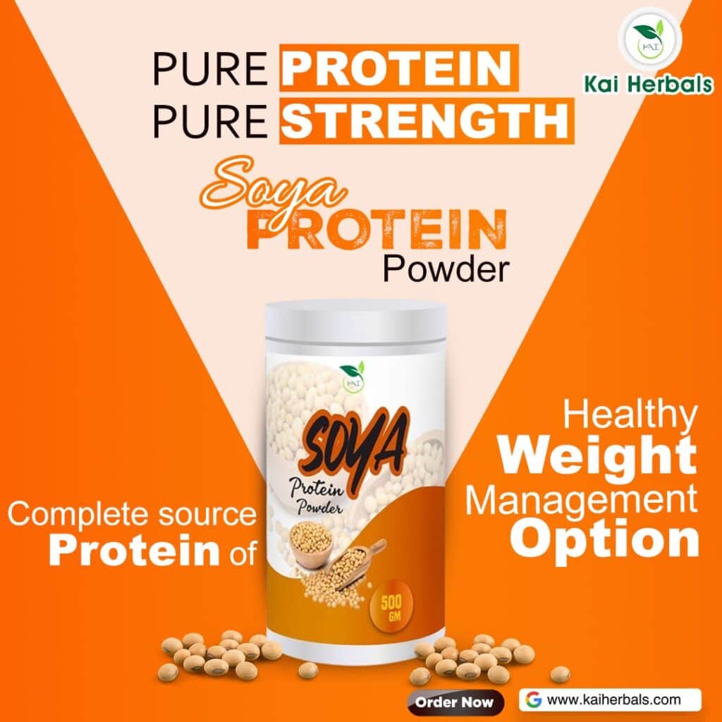 SOYA PROTEIN POWDER - Kai Herbals