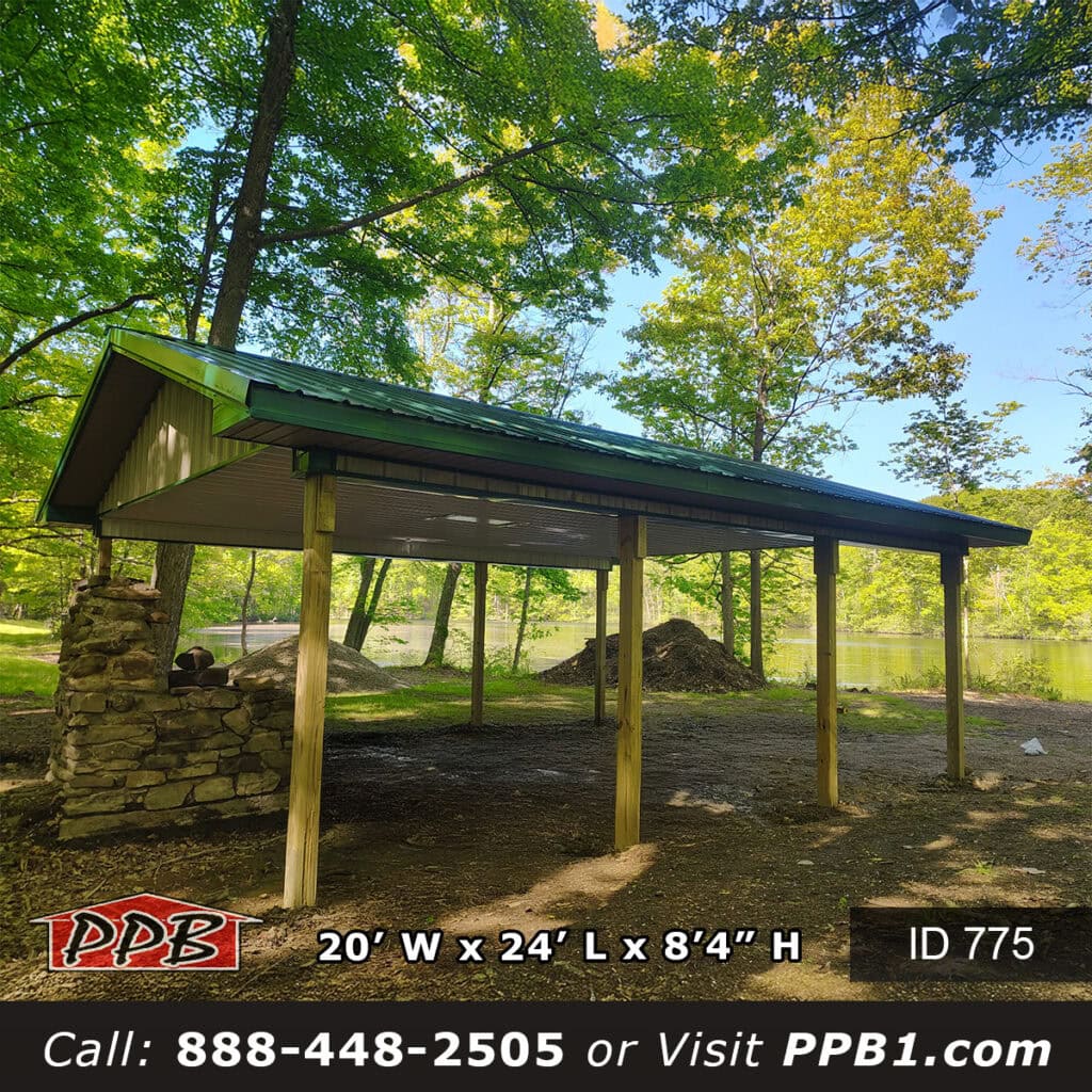 775 (20'Wx24'Lx8'H) | Pioneer Pole Building