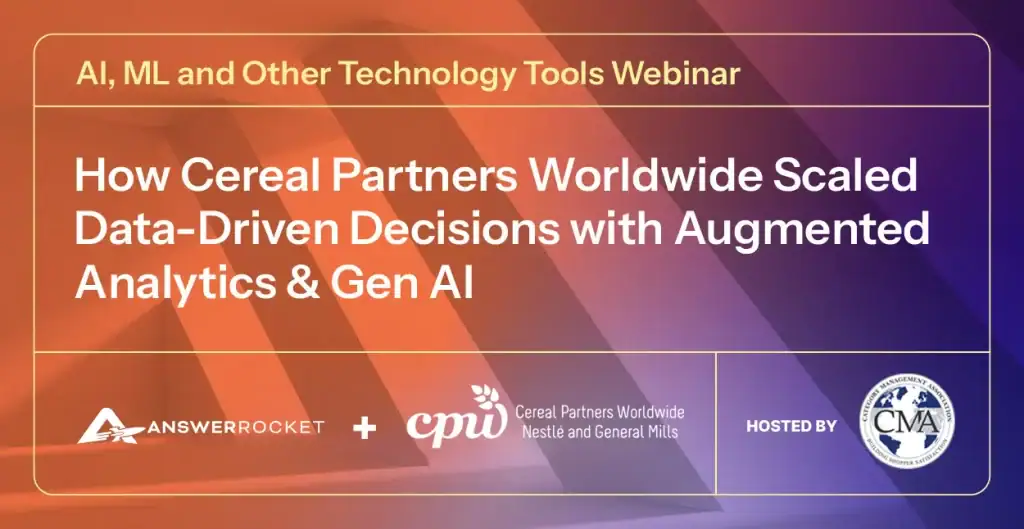 On-Demand Webinar: How Cereal Partners Worldwide Scaled Data-Driven Decisions with Augmented ...