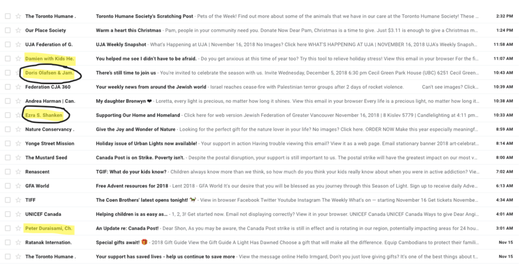 What I Learned About Email Fundraising in Canada from 1,234 Emails from ...