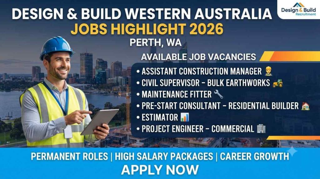 Design & Build Australia Recruitment 2026 | Construction ...