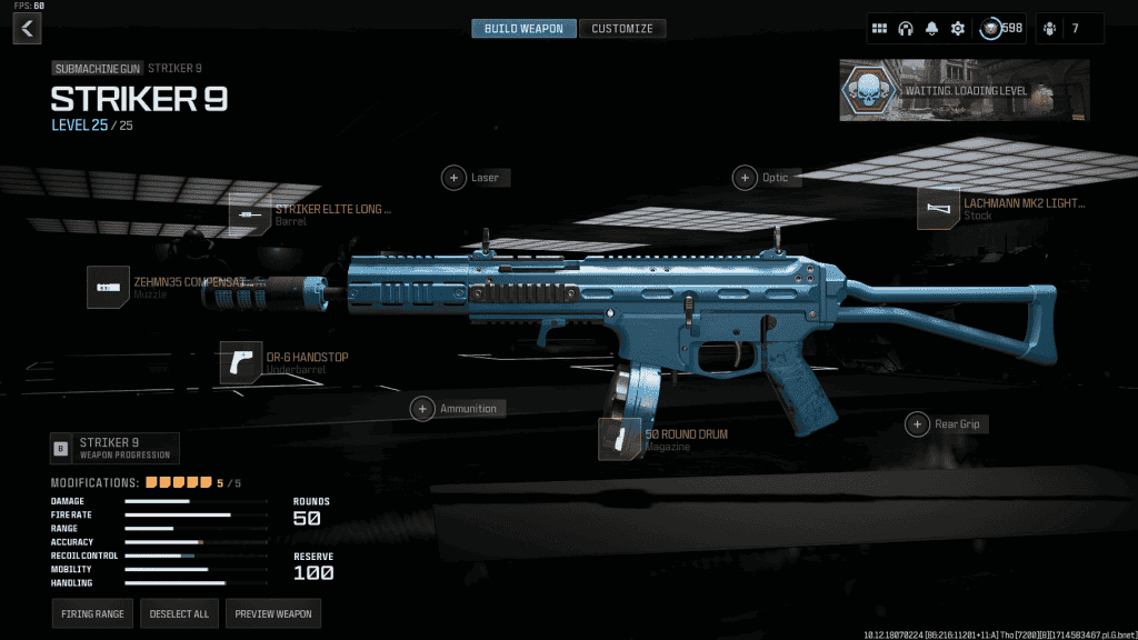 BEST STRIKER 9 LOADOUT WARZONE SEASON 3 RELOADED | SMG CLOSE RANGE META ...