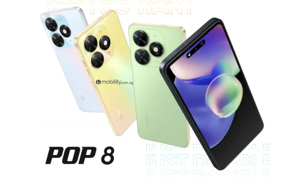 TECNO POP 8: Price, Specs - Mobility NG tech blog
