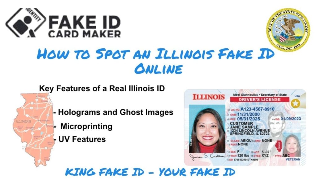 How To Spot An Illinois Fake ID Online: Best 2024 - IL ID