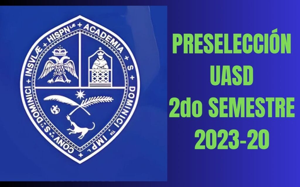 Preselección de asignaturas UASD Preselección de asignaturas UASD