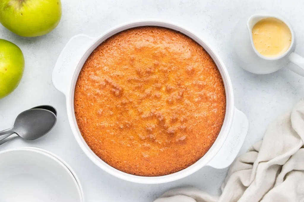 Eve's Pudding - A Simple Apple Sponge Recipe - Scottish Scran