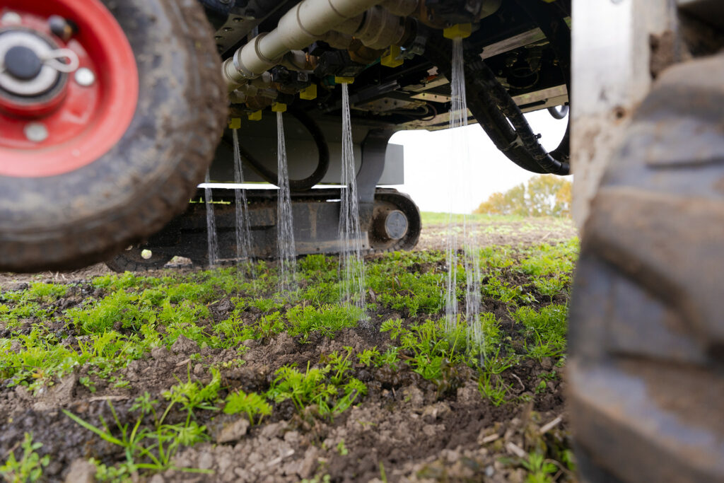 Autonomous robot from Robotontackles multiple field tasks