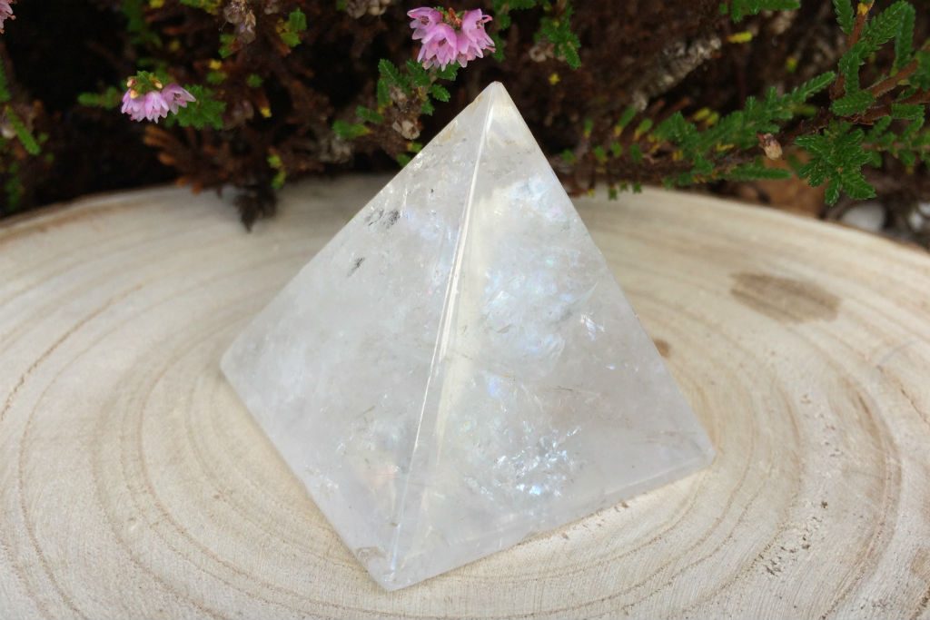 Clear Quartz Pyramid Large | Spiral Crystals UK