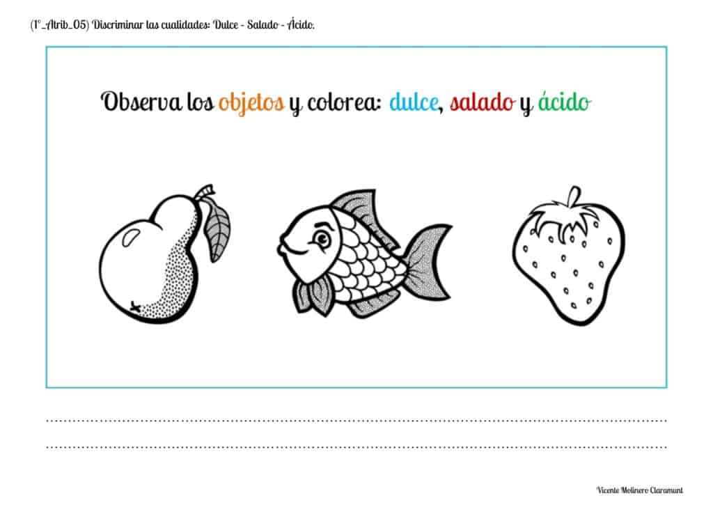 📚 Atributos y Cualidades 📚 1º Educación Primaria