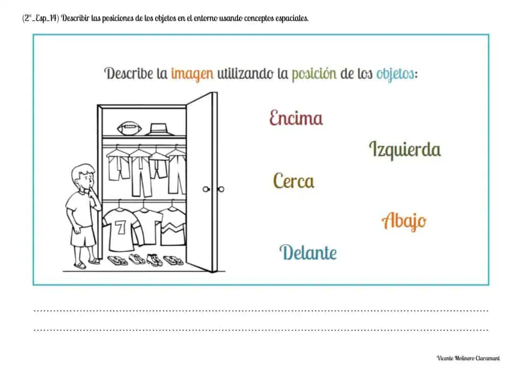 📚 Orientación Espacial 📚 2º Educación Primaria