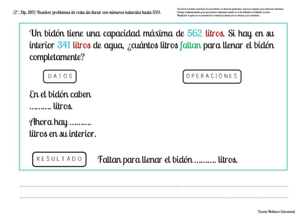 🔢 Problemas de Suma Llevando hasta 999 🔢 Ejercicios PDF