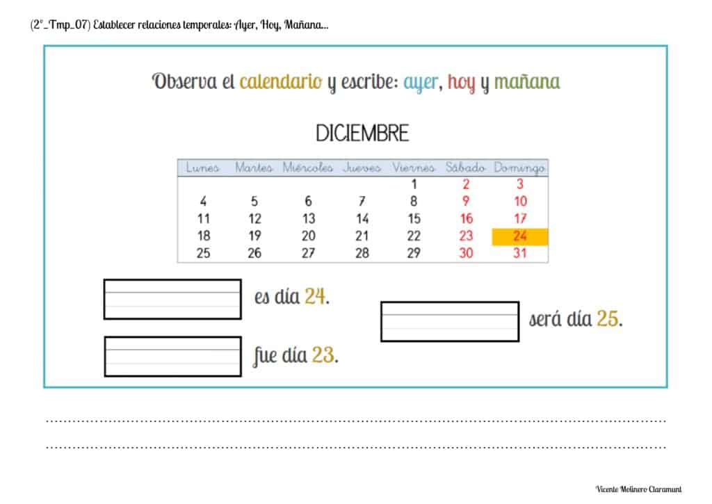 📚 Unidades de Tiempo 📚 2º Educación Primaria