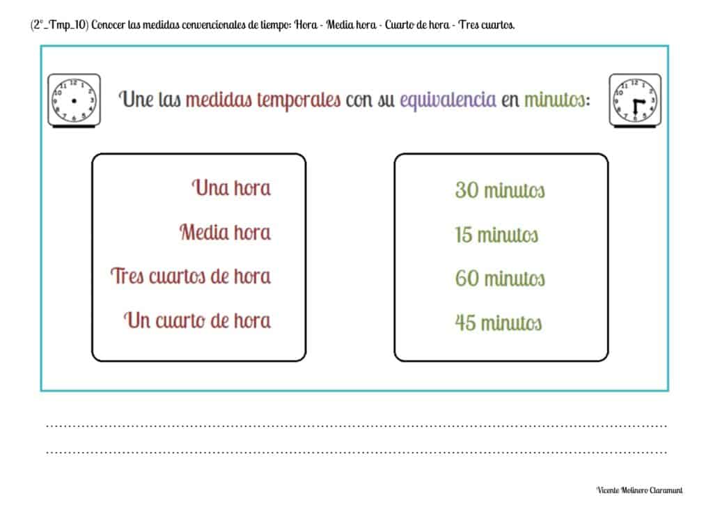 📚 Unidades de Tiempo 📚 2º Educación Primaria