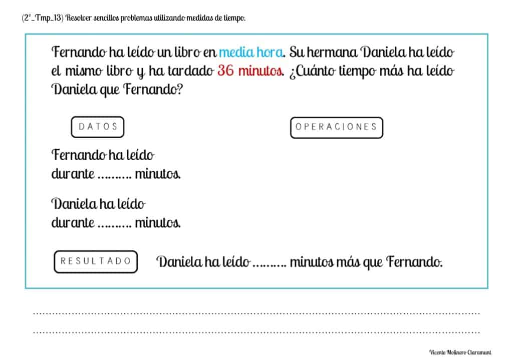 📚 Unidades de Tiempo 📚 2º Educación Primaria