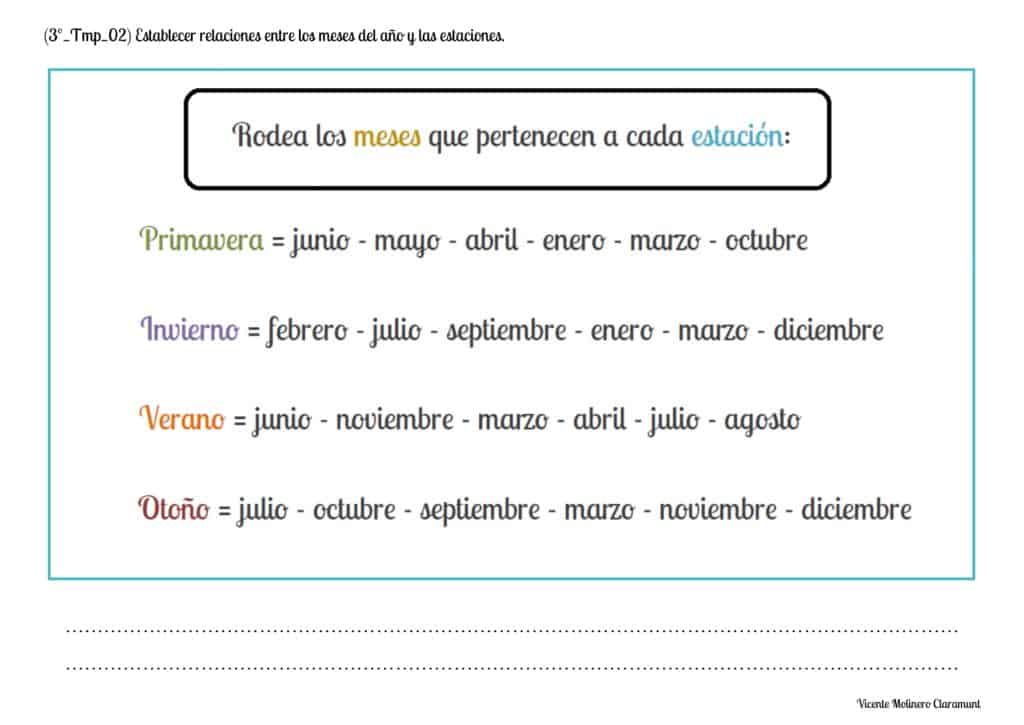 📚 Unidades de Tiempo 📚 3º Educación Primaria