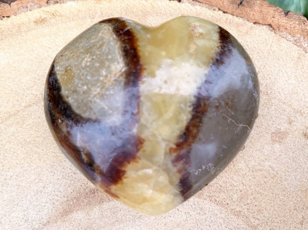 Septarian Heart | Spiral Crystals UK