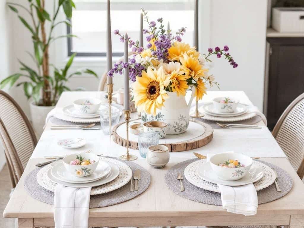 Spring Tablescapes: Fresh Ideas for Cheerful Dining - Home In The Pastures